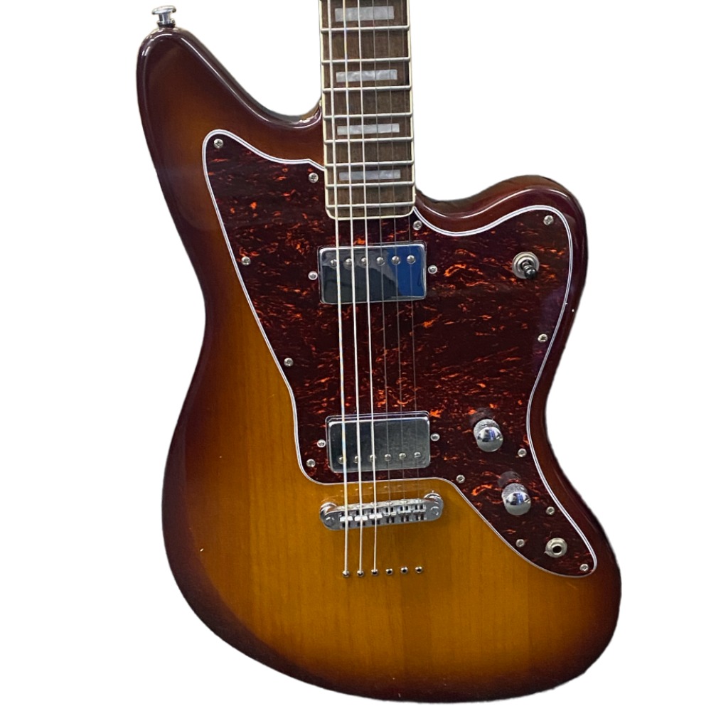 Pre-owned SubZero Rogue VI Baritone Electric Guitar, Tobacco Sunburst ...